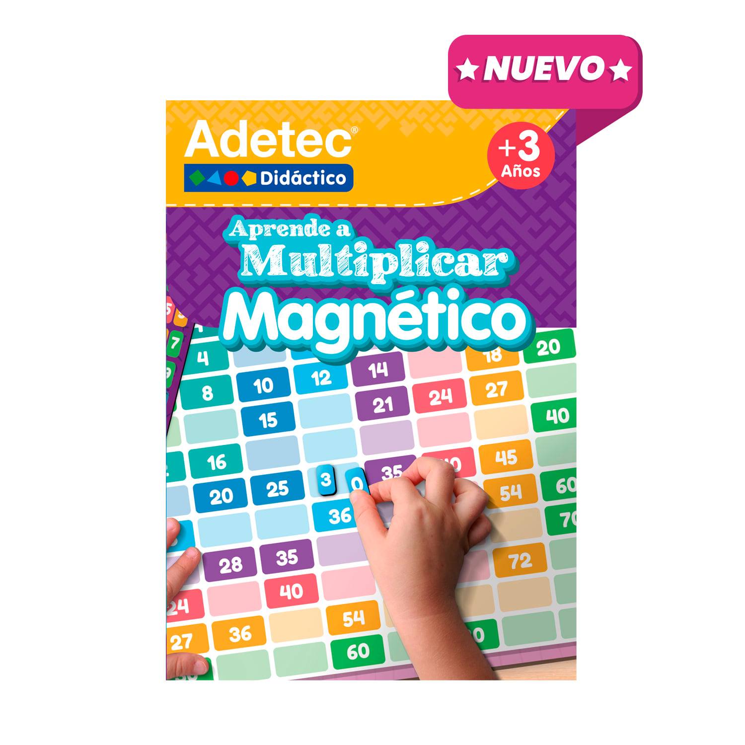 Tabla De Multiplicar Magnética Didáctica Adetec - Comercializadora ...
